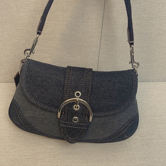 Coach | Bags | Coach Soho Bag In Upcycled Repurposed Denim | Poshmark